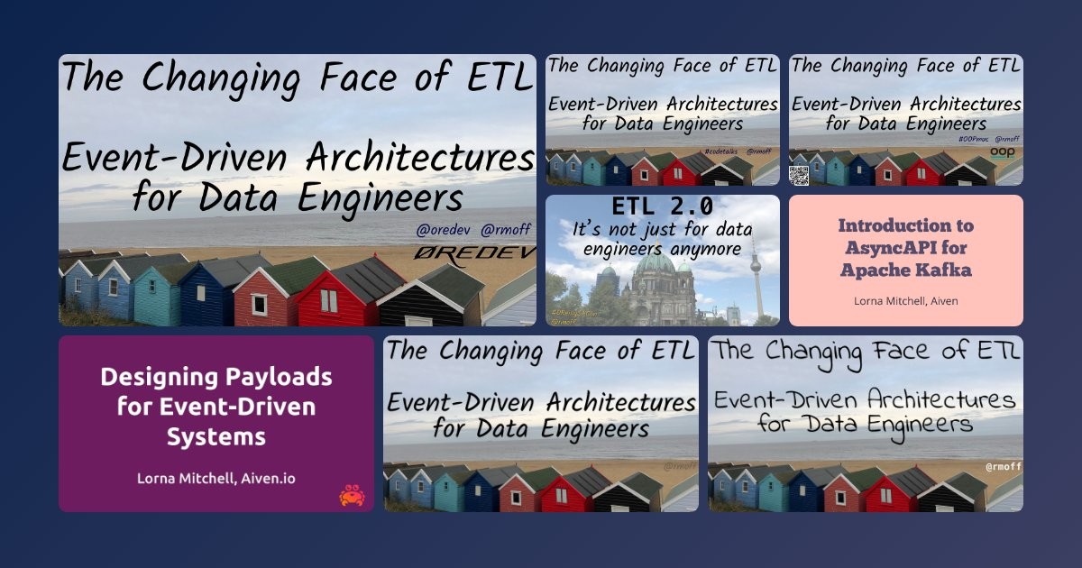 Presentations about Event-driven architecture on Notist